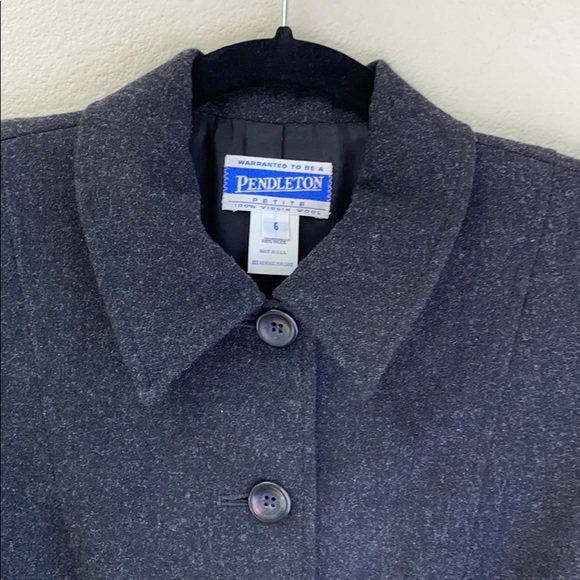 Pendleton | Jackets & Coats | Pendleton Wool Blazer Size 6 Petite ...